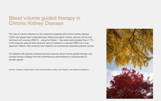 Assessment of intravascular volume status | PDF