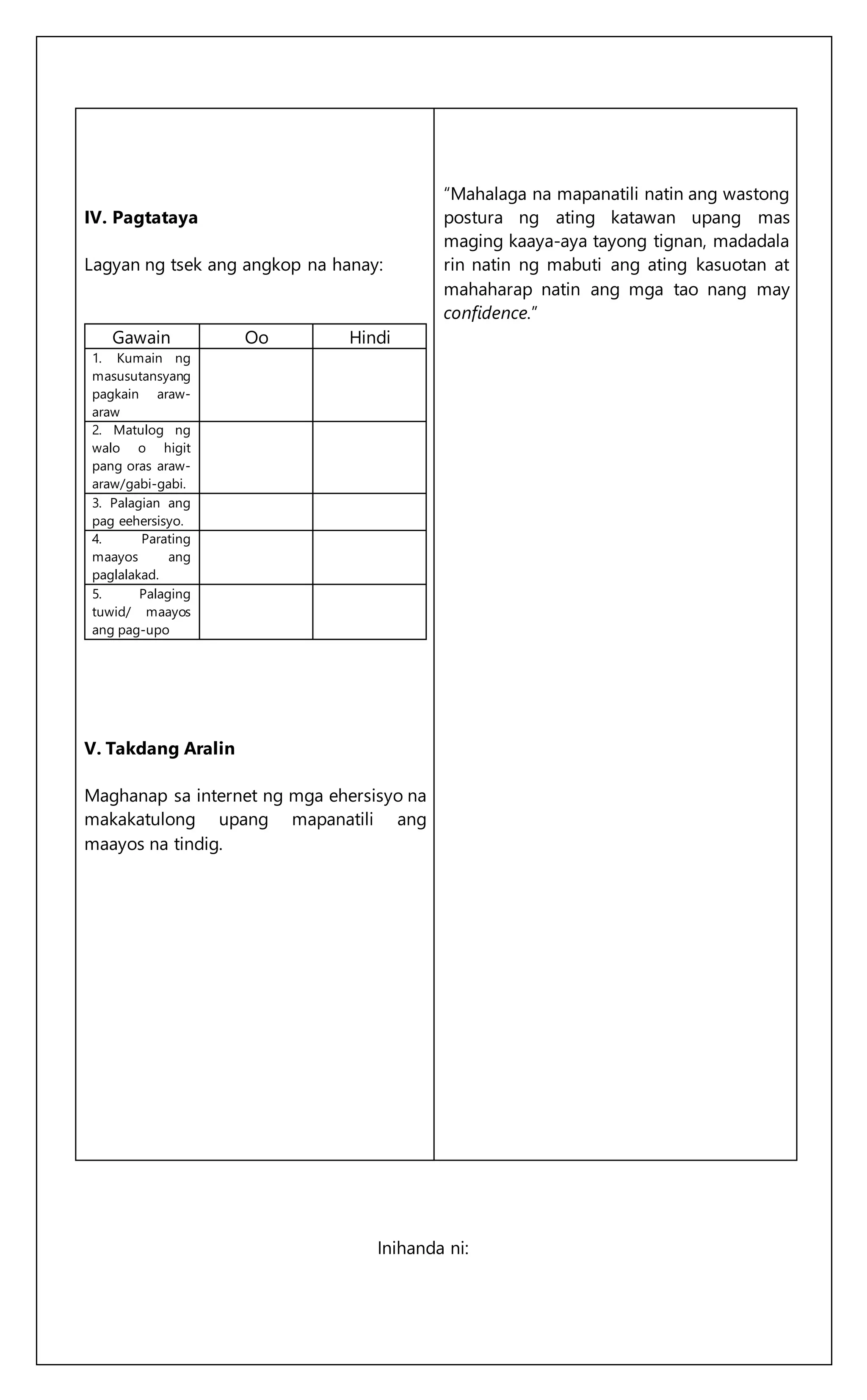 Detalyadong Banghay Aralin sa EPP 5 | DOCX