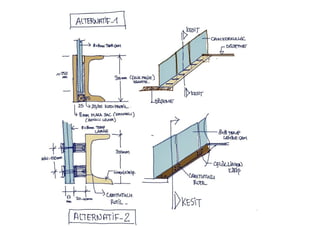 Facade hand-railing details design, robustness is important in design ...