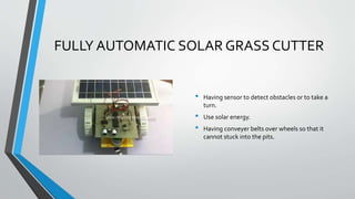 11 engineering project ideas(detd) | PPT