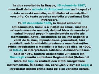 Imnul Romaniei_prezentare Bianca | PPT