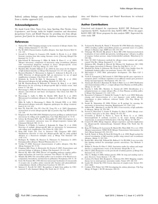 Deteccion especifica de ig e con microarray | PDF | Allergies ...