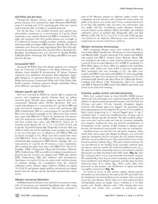 Deteccion especifica de ig e con microarray | PDF | Allergies ...