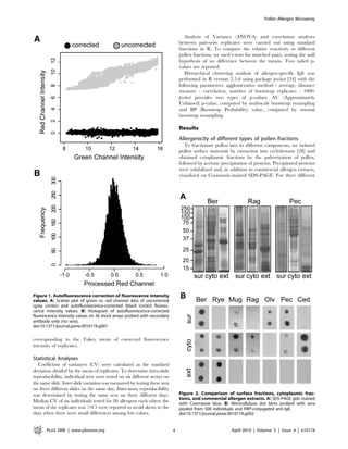 Deteccion especifica de ig e con microarray | PDF | Allergies ...