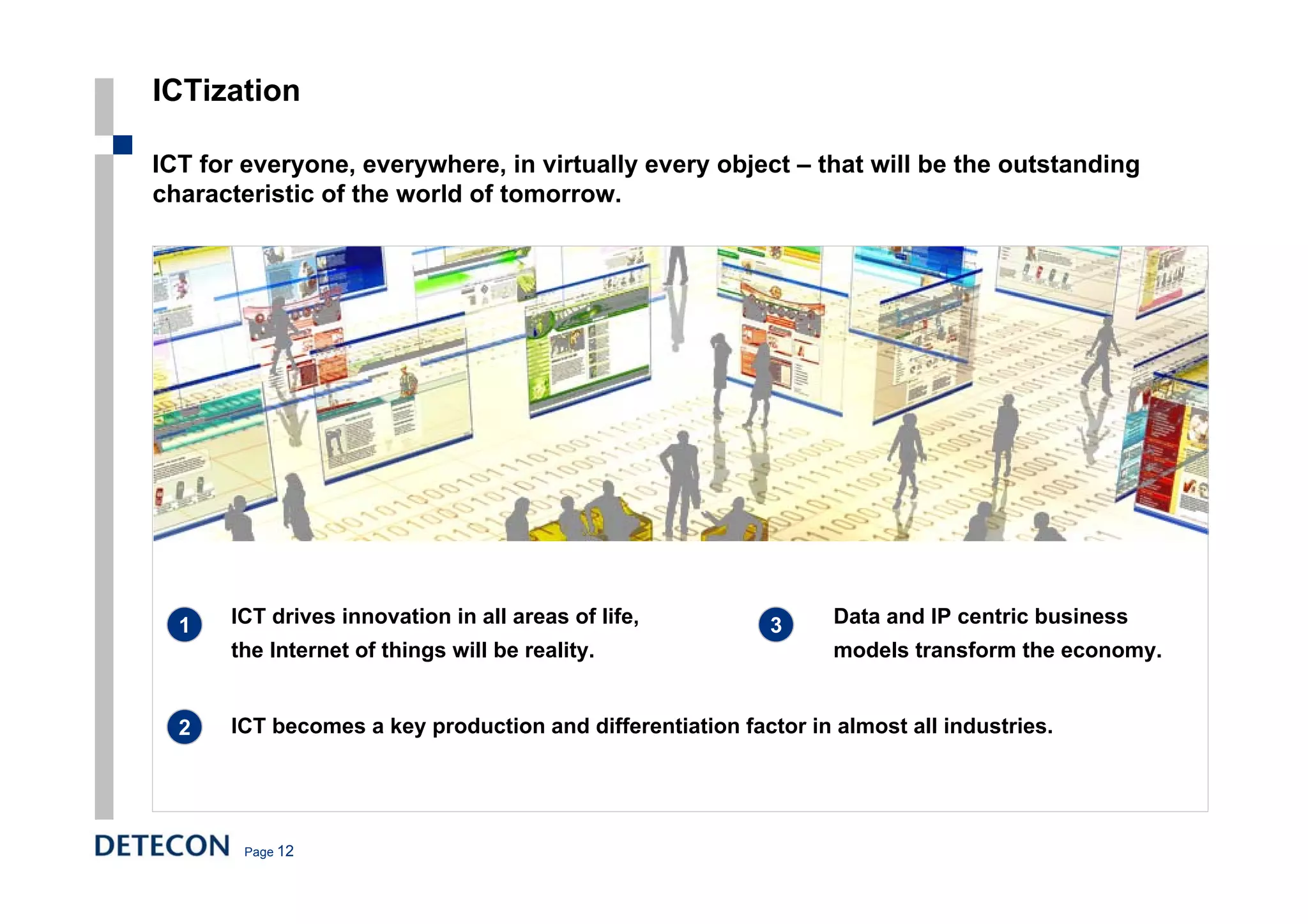 Detecon Think ICT 2032! Position for ICT everywhere | PPT
