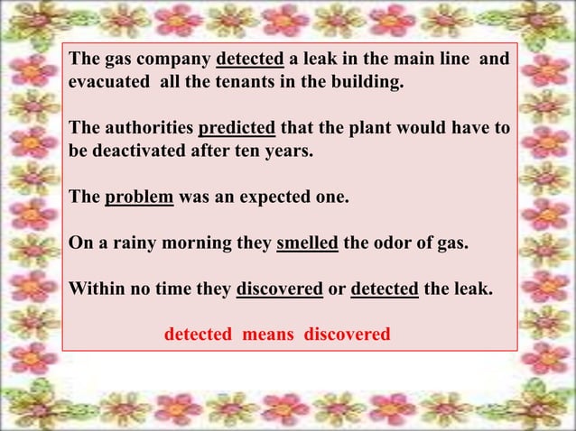 Detected Synonyms | PPTX