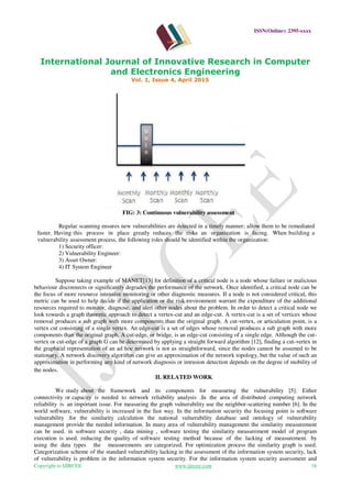 Finding Critical Link and Critical Node Vulnerability for Network | PDF | Computer Networking ...