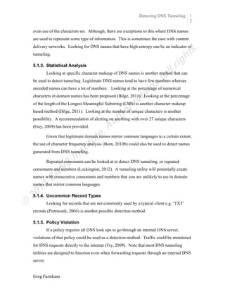 Detecting dns-tunneling-34152 | PDF