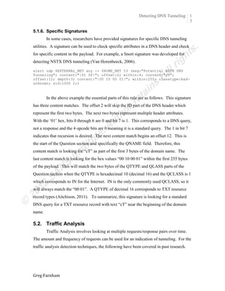 Detecting dns-tunneling-34152 | PDF