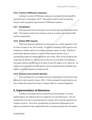 Detecting dns-tunneling-34152 | PDF
