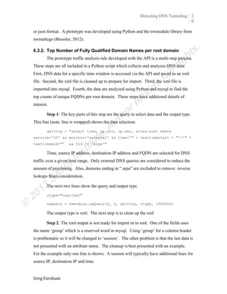 Detecting dns-tunneling-34152 | PDF