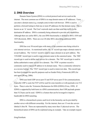 Detecting dns-tunneling-34152 | PDF
