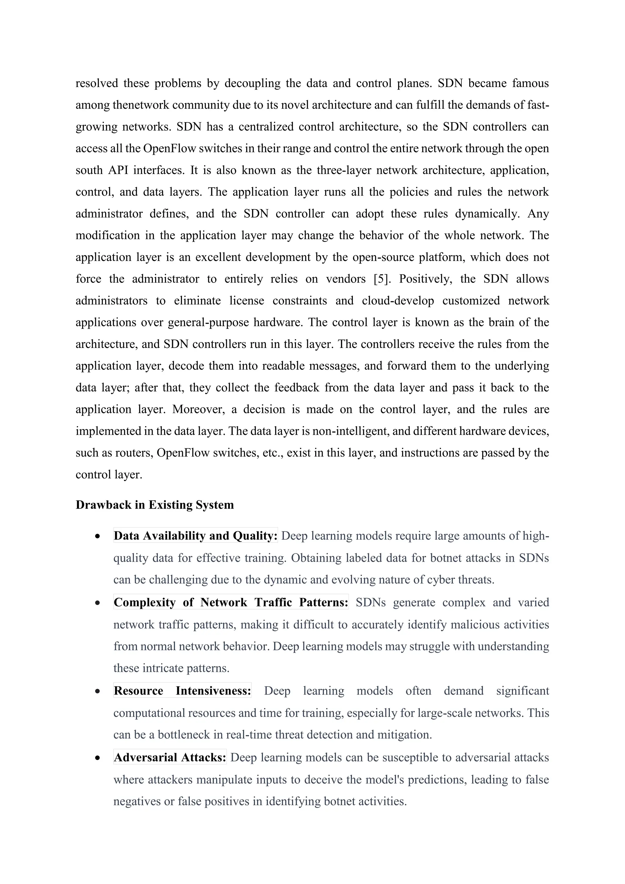 Detecting And Mitigating Botnet Attacks In Software Defined Networks
