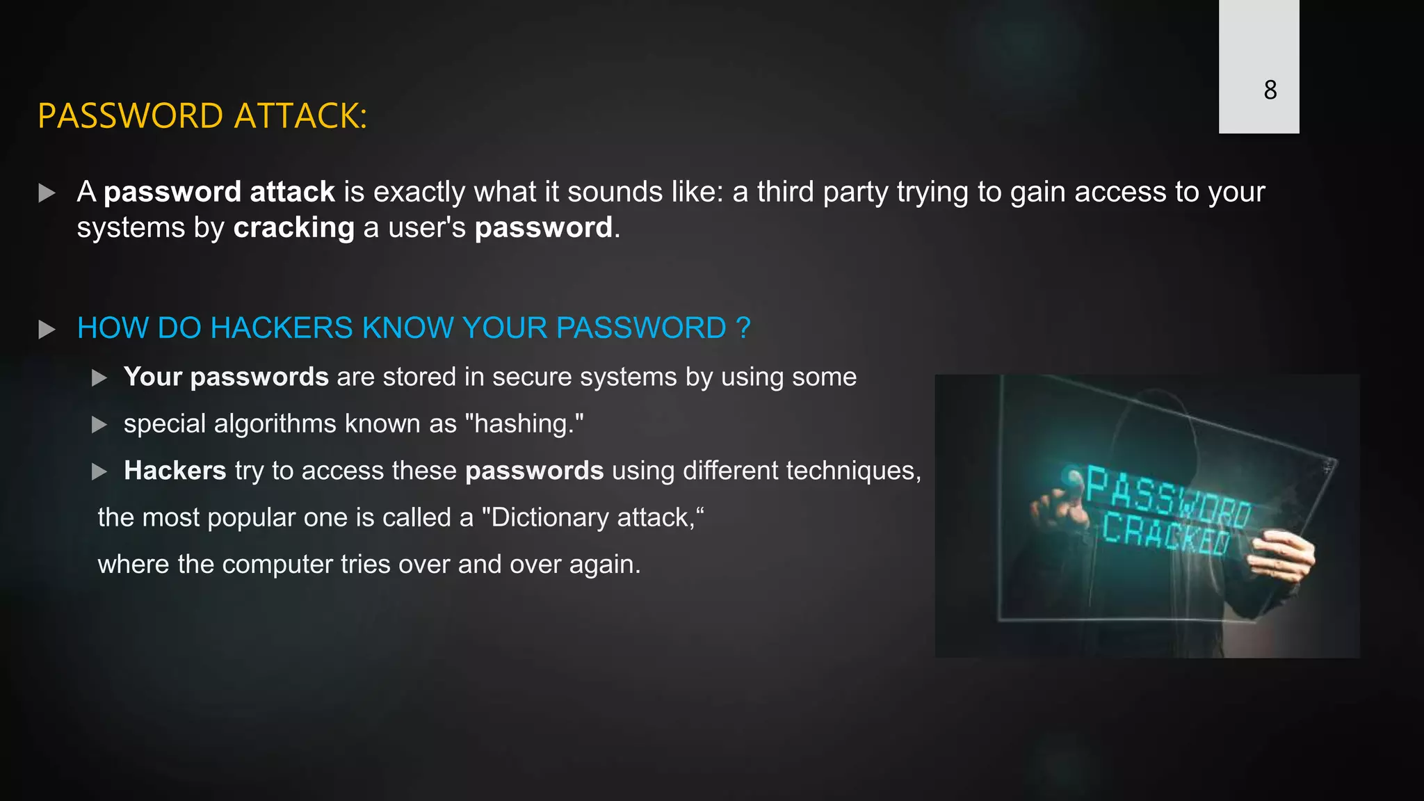 Detecting and mitigating cyber threats and attacks1 | PPTX