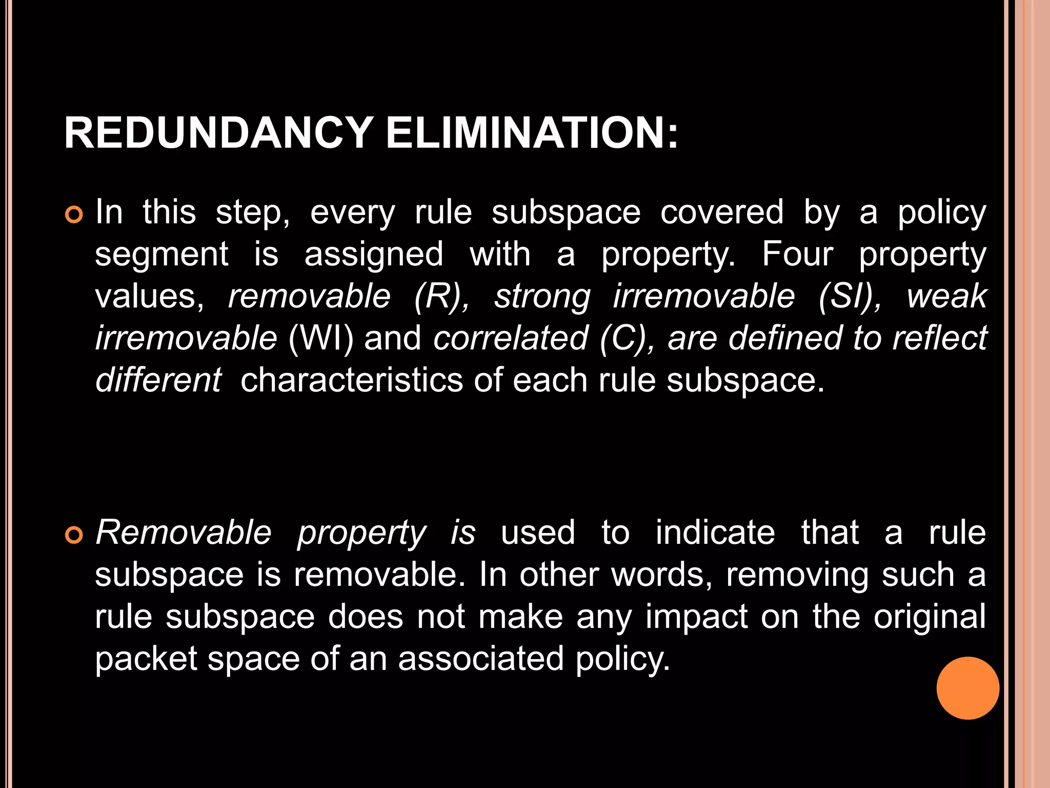 Detecting and Resolving Firewall Policy Anomalies | PPTX