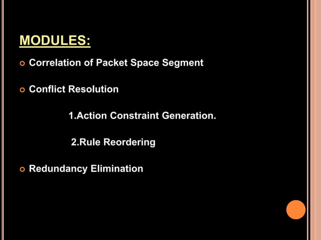 Detecting and Resolving Firewall Policy Anomalies | PPT
