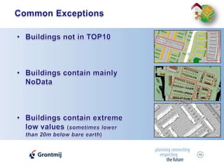 Detecting Buildings in AHN2 LiDAR data with ArcGIS - Grontmij | PPTX ...