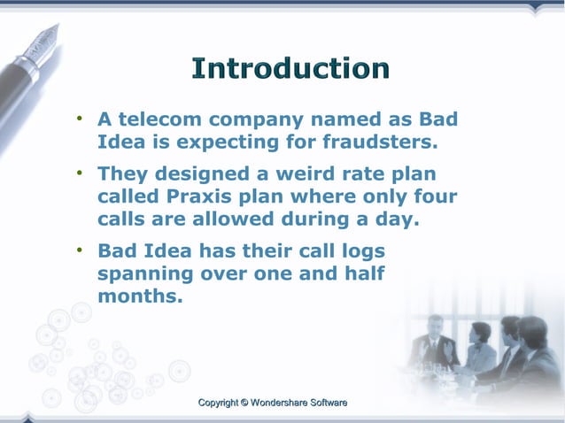 Telecom Fraud Detection | PPT