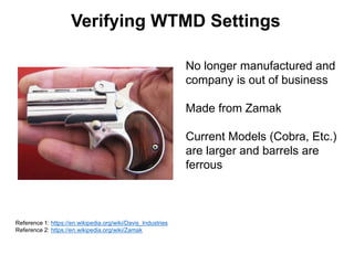 Detecting Improvised Explosive Devices using WTMD | PPTX