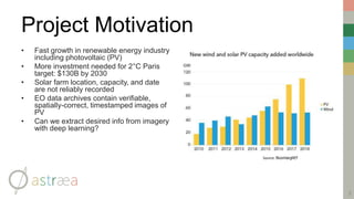 Detecting solar farms with deep learning | PPT