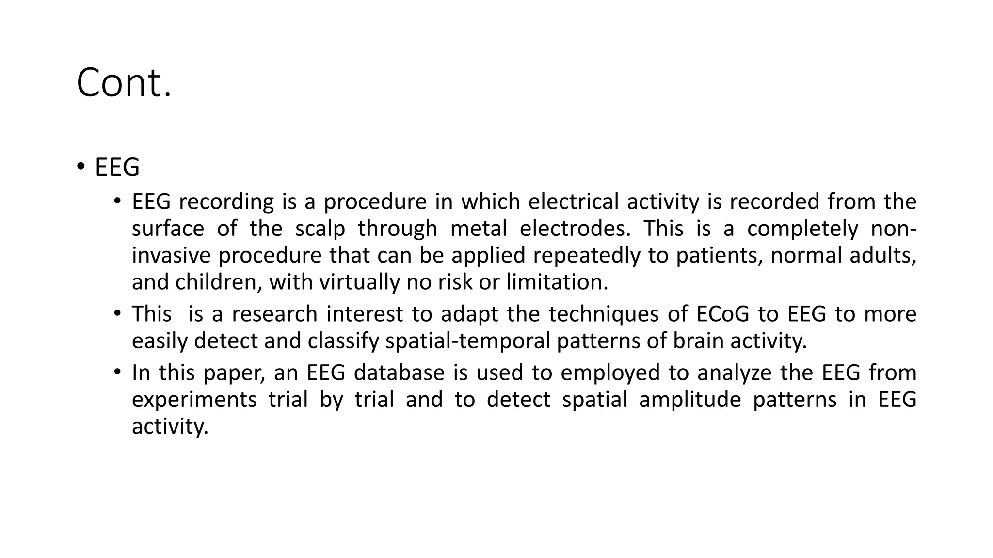 Detecting stable phase structures in eeg signals to classify brain activity amplitude patterns ...