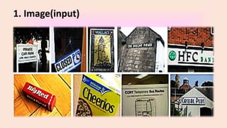 Detecting text from natural images with Stroke Width Transform | PPTX