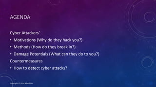 Detecting Threats - How to Think Like an Attacker | PPTX | Information and Network Security ...