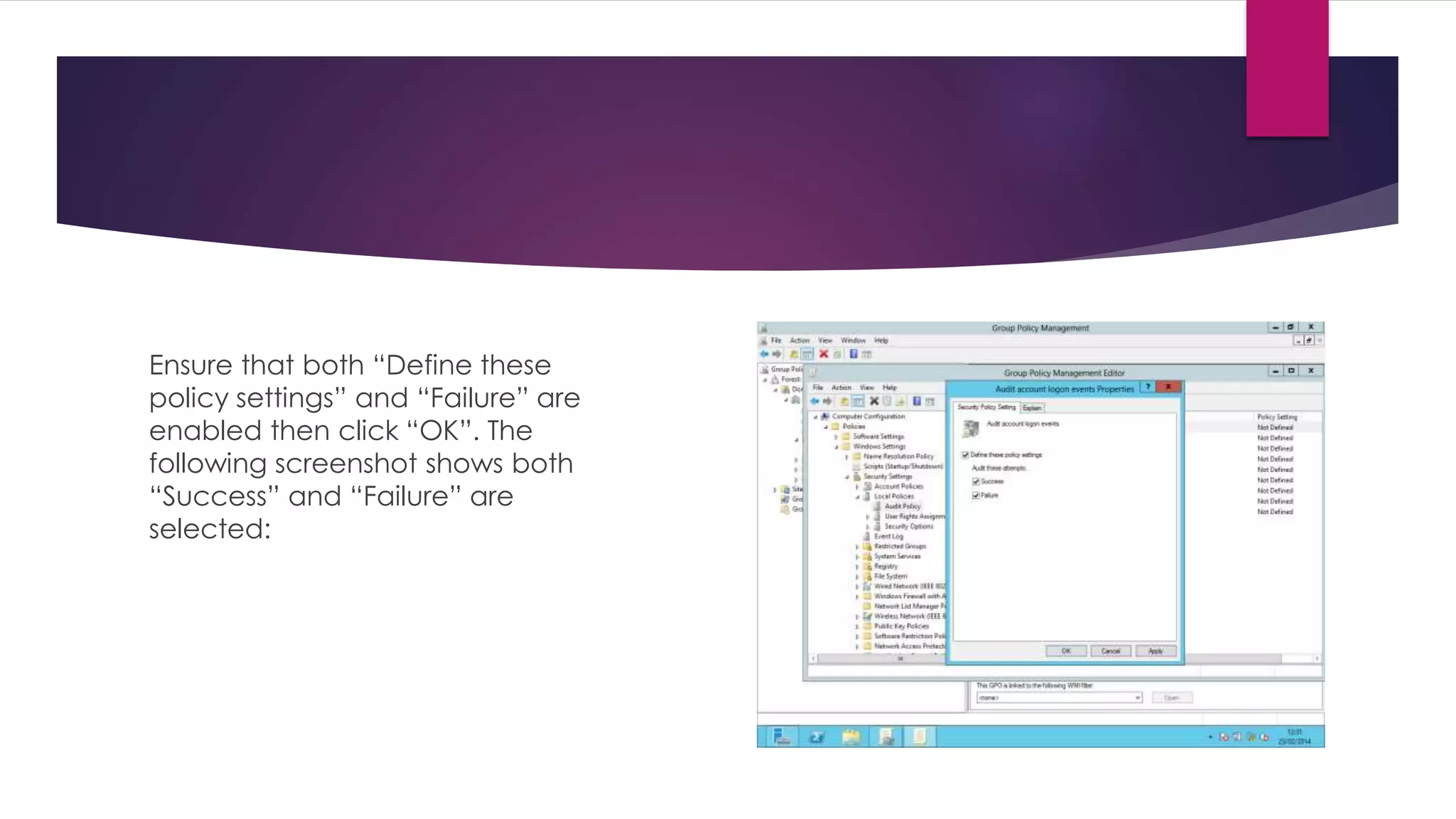 Detecting Windows Horizontal Password Guessing Attacks In Near Real Time Ppt