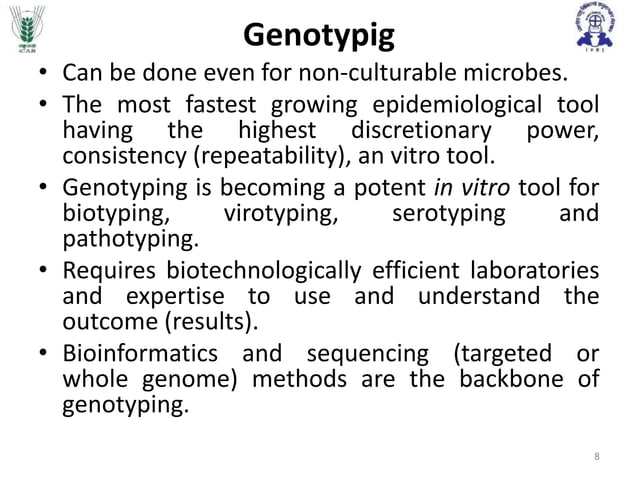 Detection and Characterization of Pathotypes, Serotypes, Biotypes, Phenotypes and Genotypes.pptx