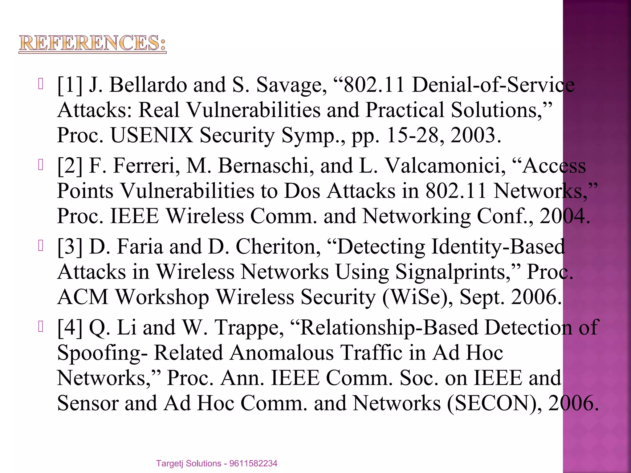 Detection And Localization Of Multiple Spoofing Attacks In Ppt