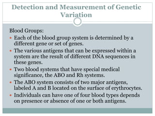 Detection and Measurement of Genetic Variation.pptx