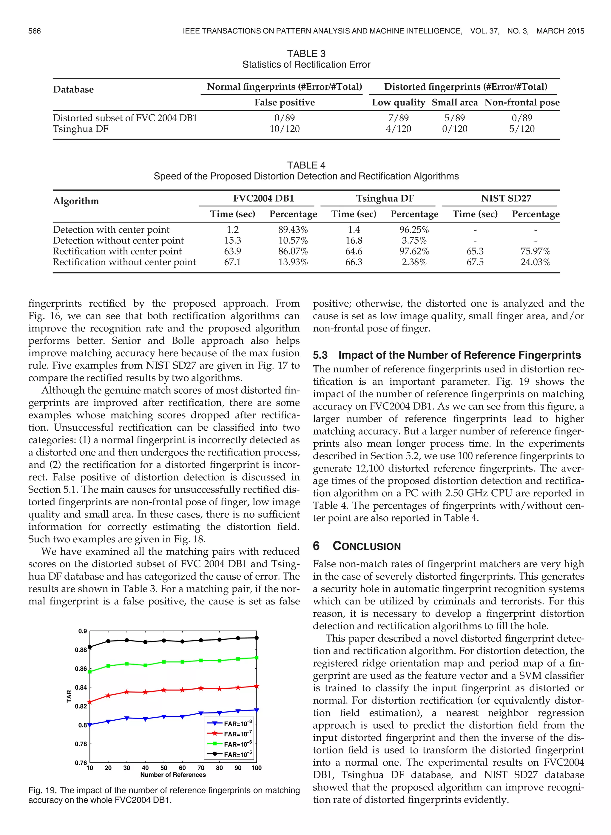 Detection And Rectification Of Distorted Fingerprints Pdf