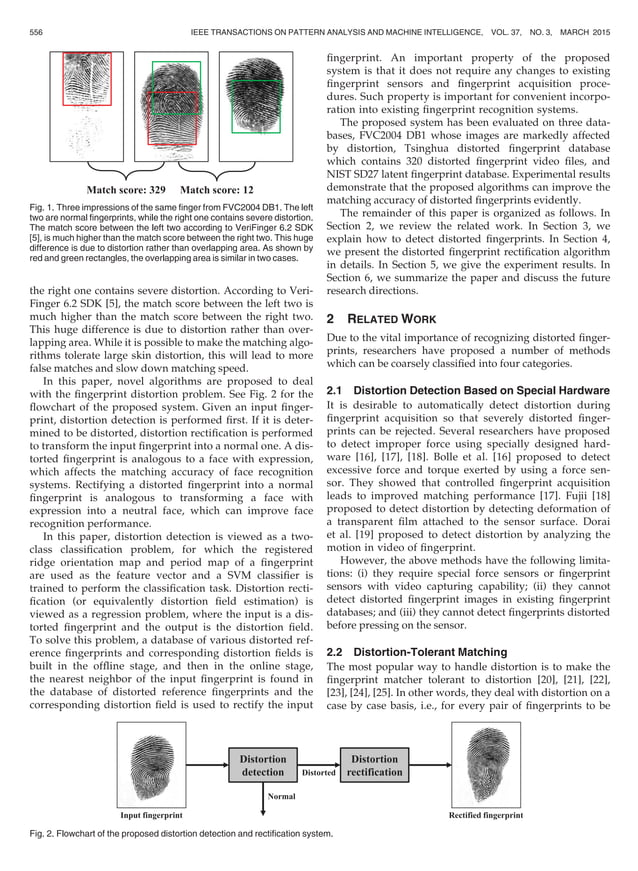 Detection And Rectification Of Distorted Fingerprints Pdf