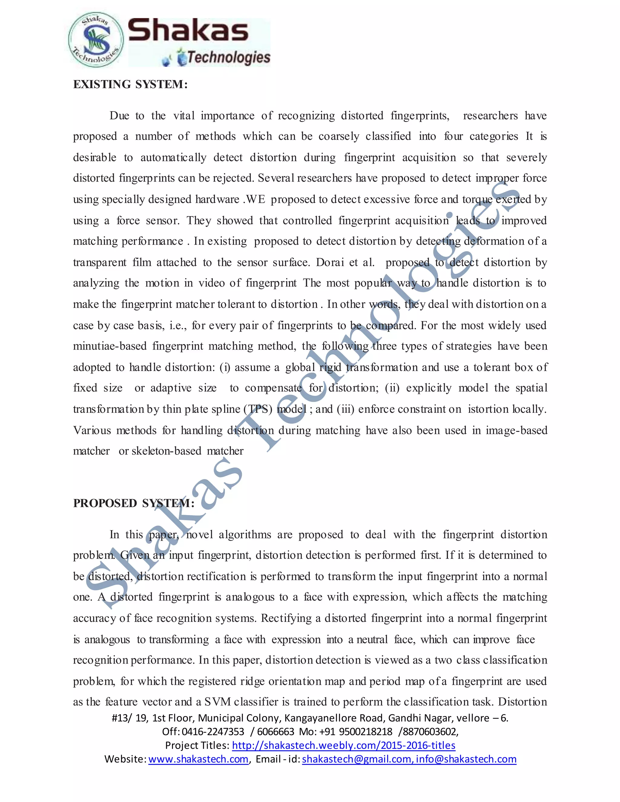 Detection And Rectification Of Distorted Fingerprints Docx