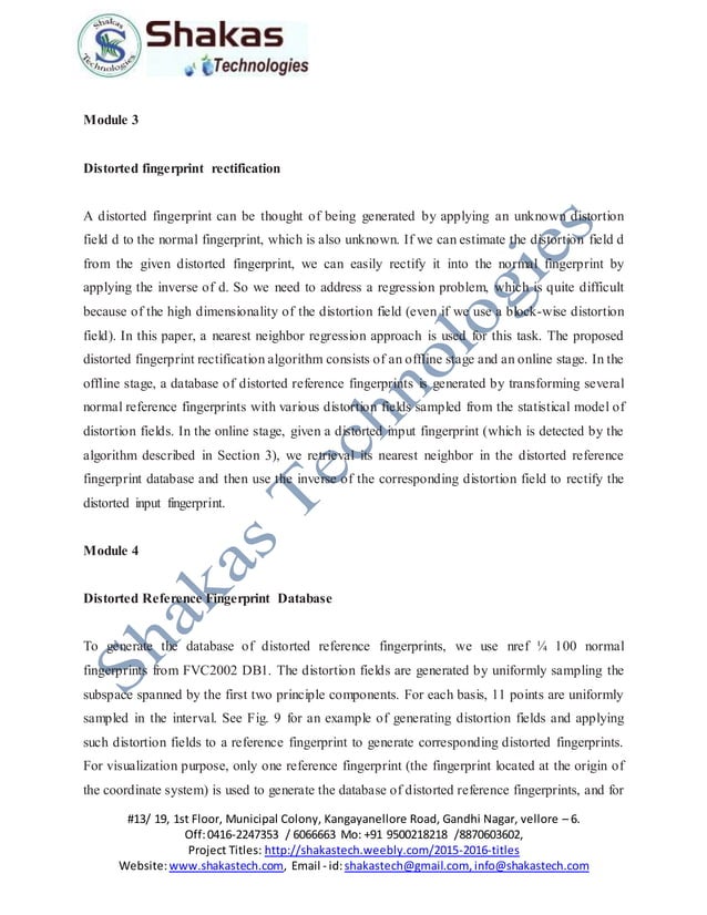 Detection And Rectification Of Distorted Fingerprints Docx