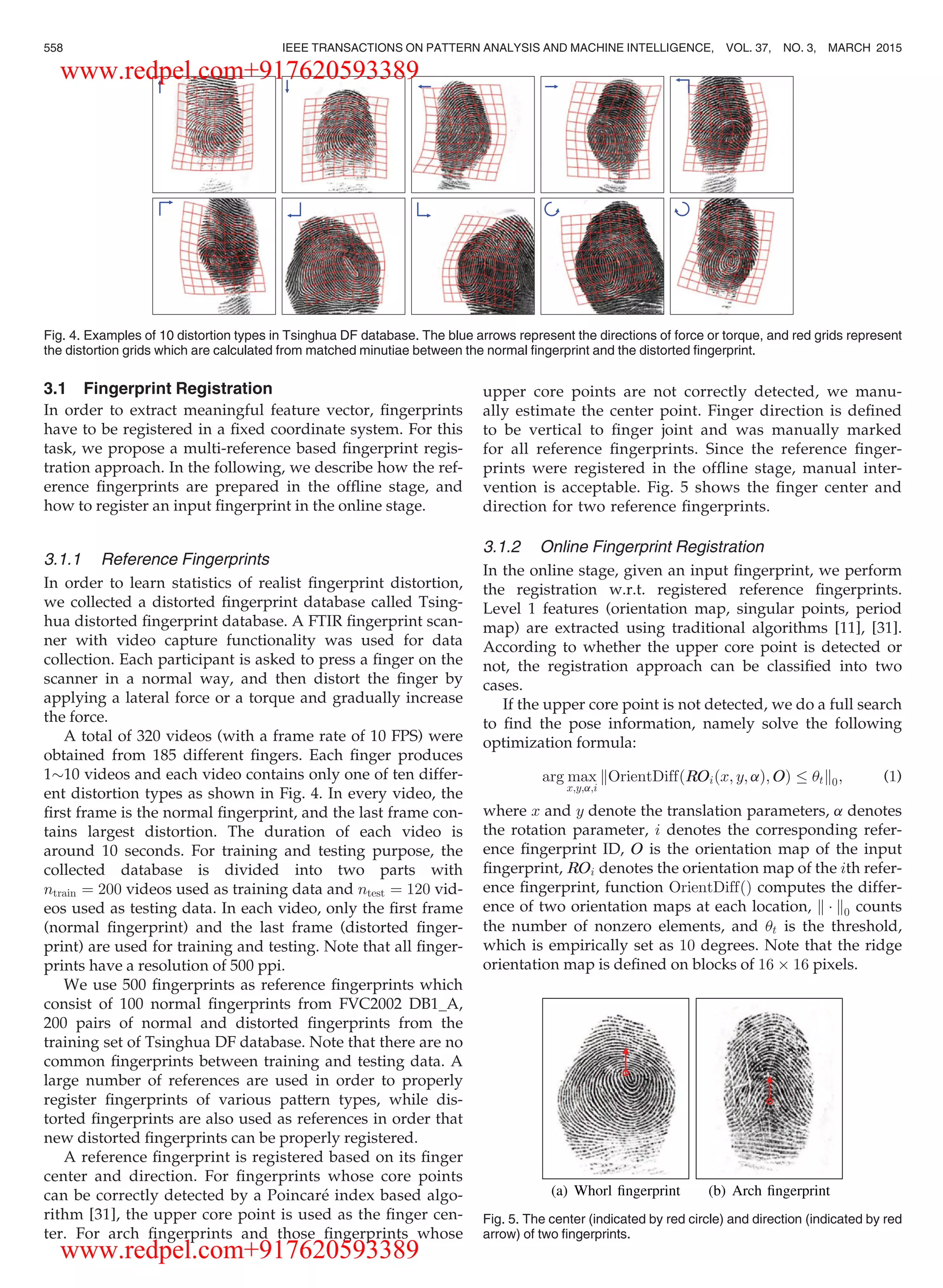 Detection And Rectification Of Distorted Fingerprints Pdf