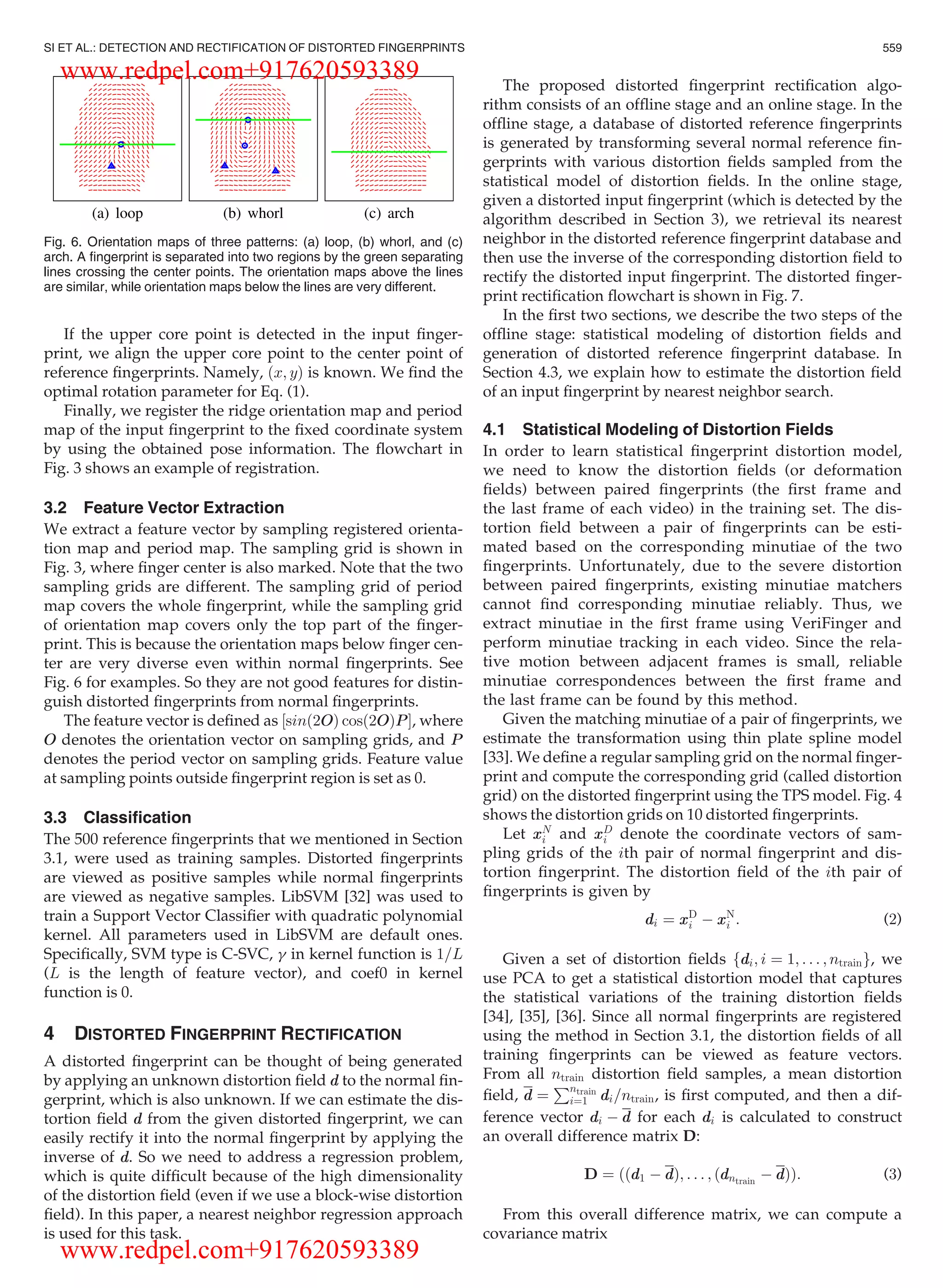 Detection And Rectification Of Distorted Fingerprints Pdf