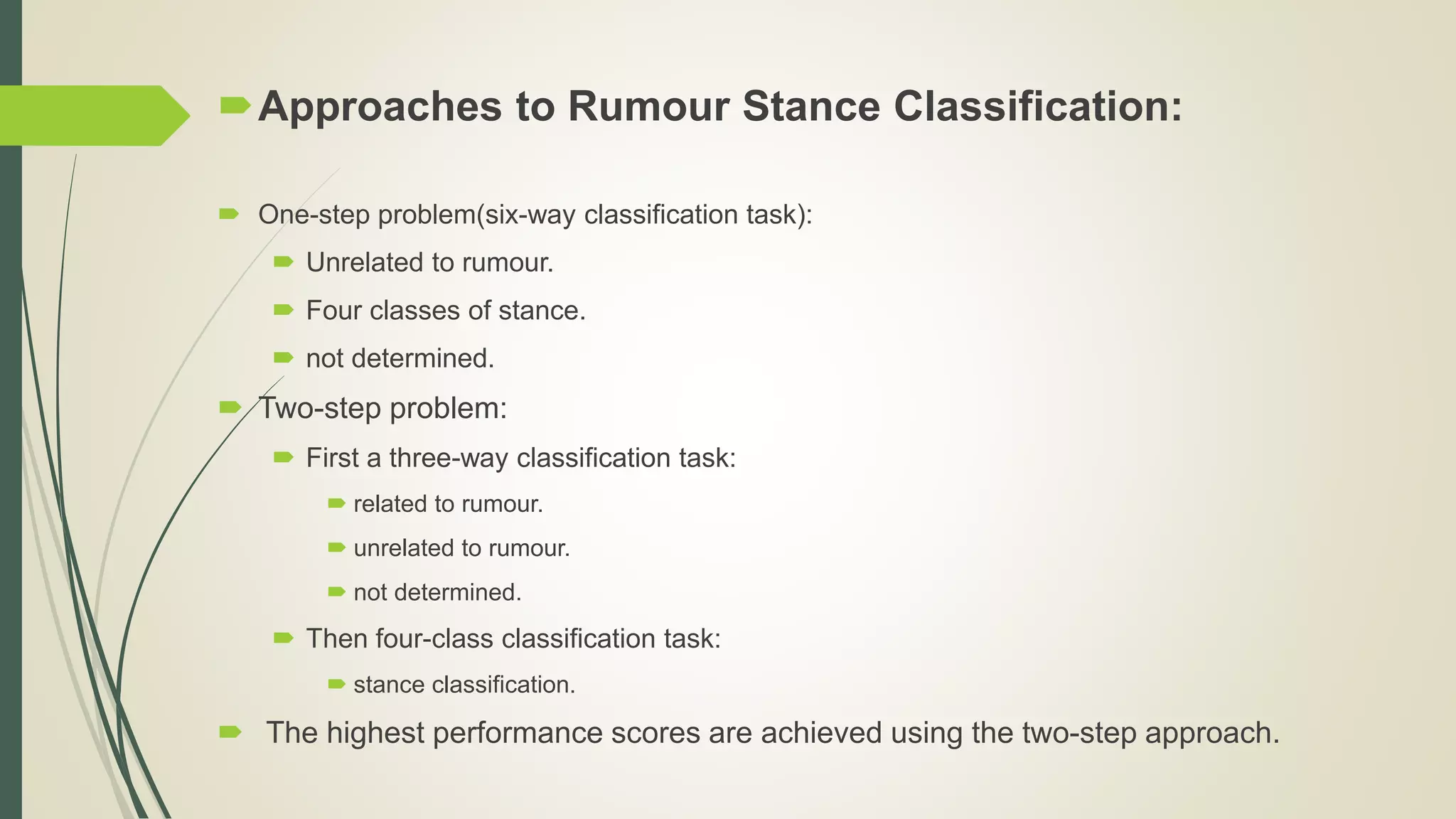 Detection and resolution of rumours in social media | PPTX