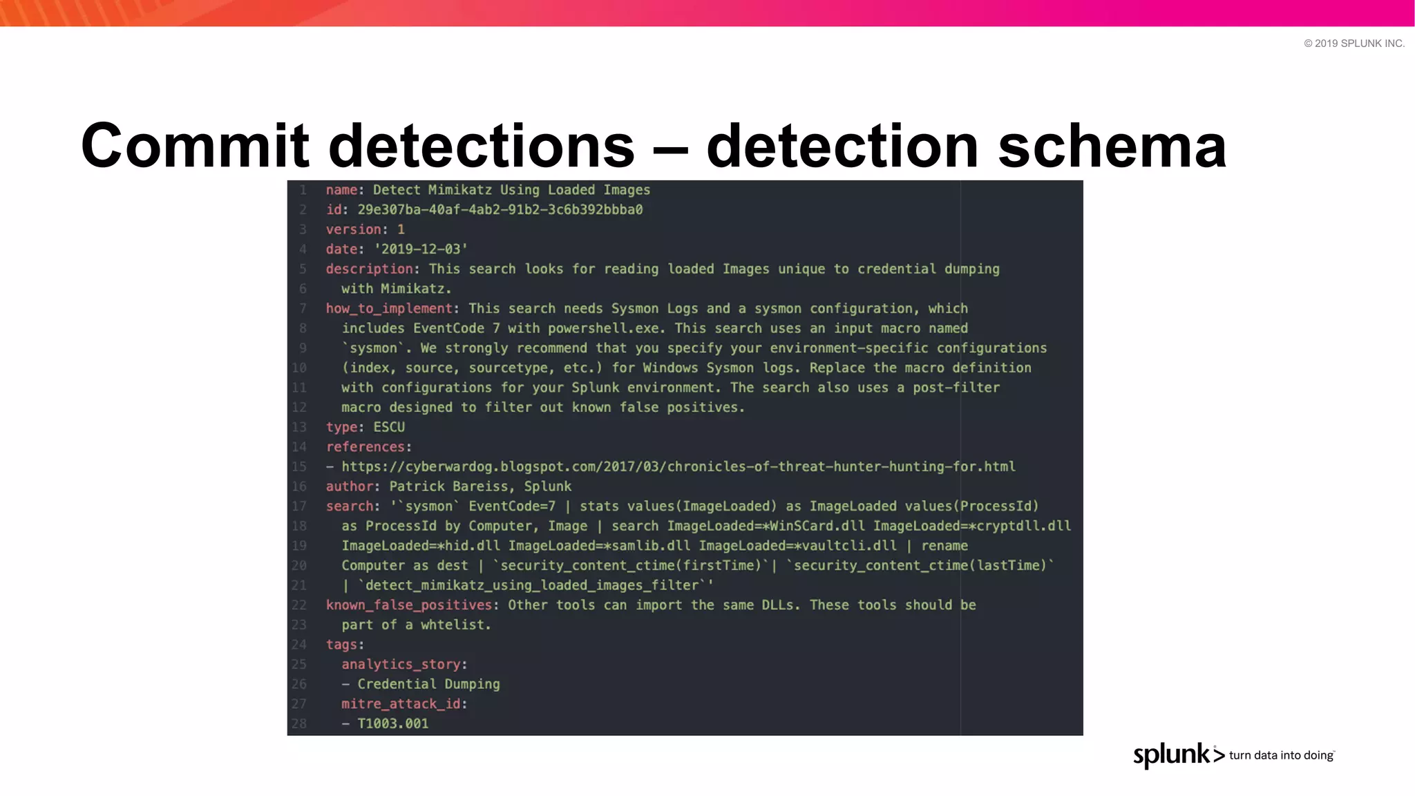 Detection as code splunk user group dec 2020 | PPT