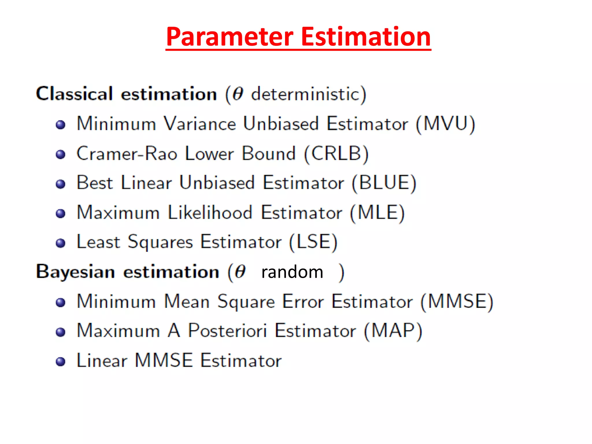 Detectionandestimation Lecture 1pdf Physics Science