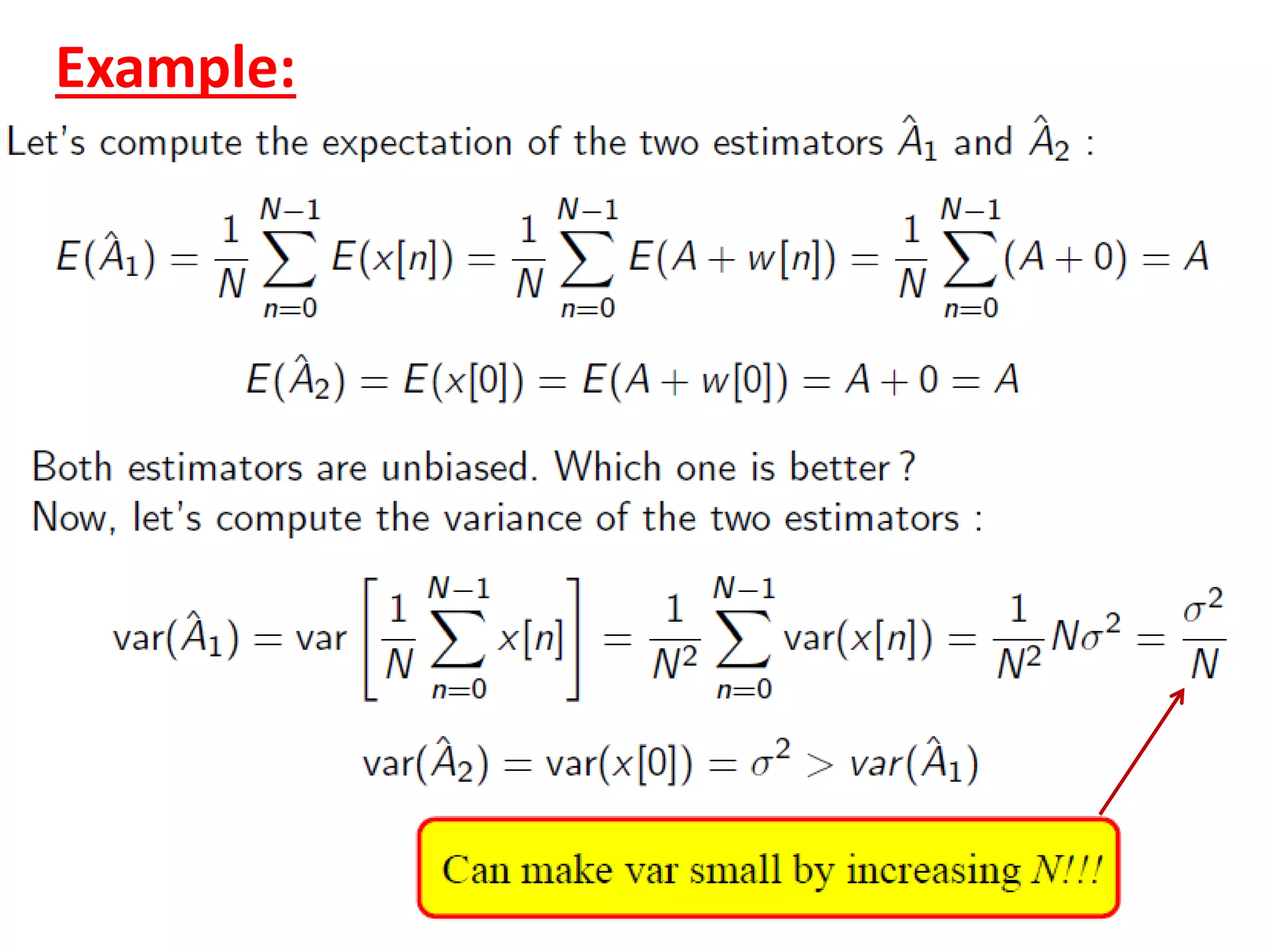 Detectionandestimation Lecture 1 Pdf Physics Science