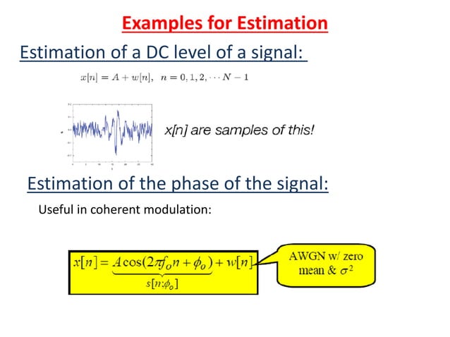Detectionandestimation Lecture 1 Pdf Physics Science