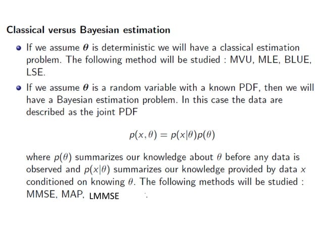 Detectionandestimation Lecture 1pdf Physics Science