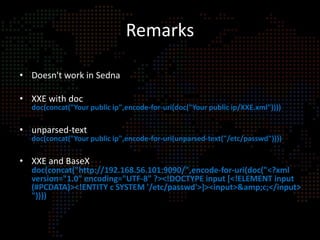 [3.3] Detection & exploitation of Xpath/Xquery Injections - Boris ...