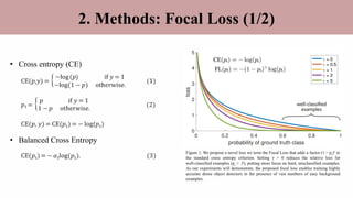 Detection focal loss 딥러닝 논문읽기 모임 발표자료 | PPT