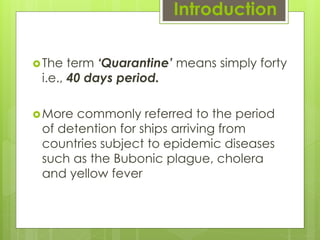 Detection methodology used for quarantine object in import and export ...