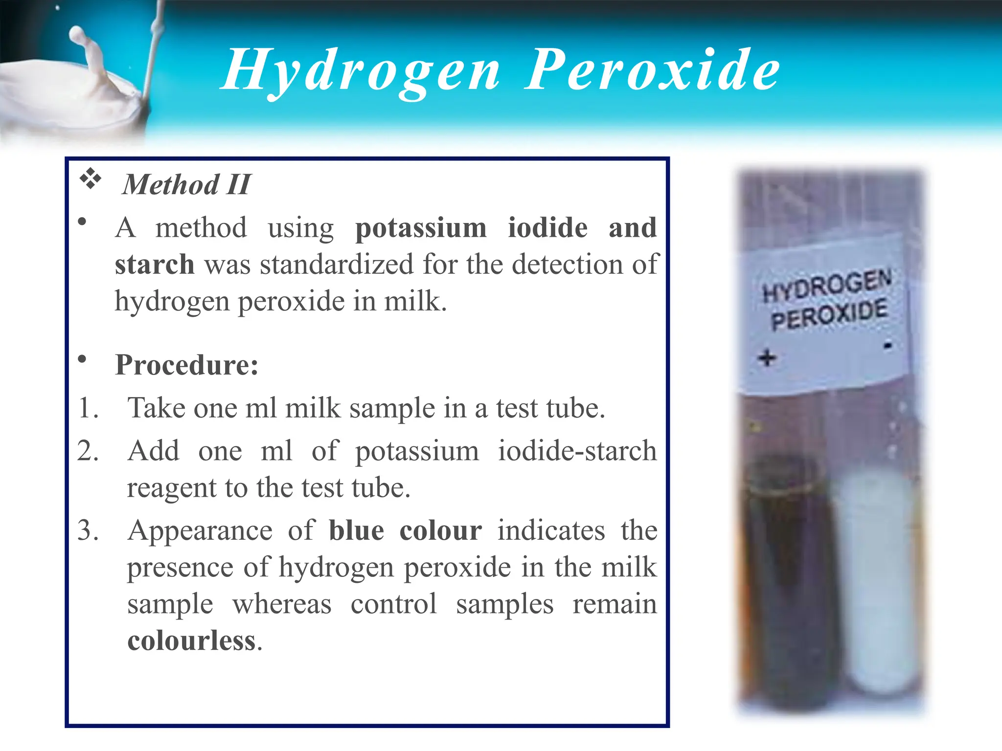 Detection of Adulterants in Milk and milk products.pptx