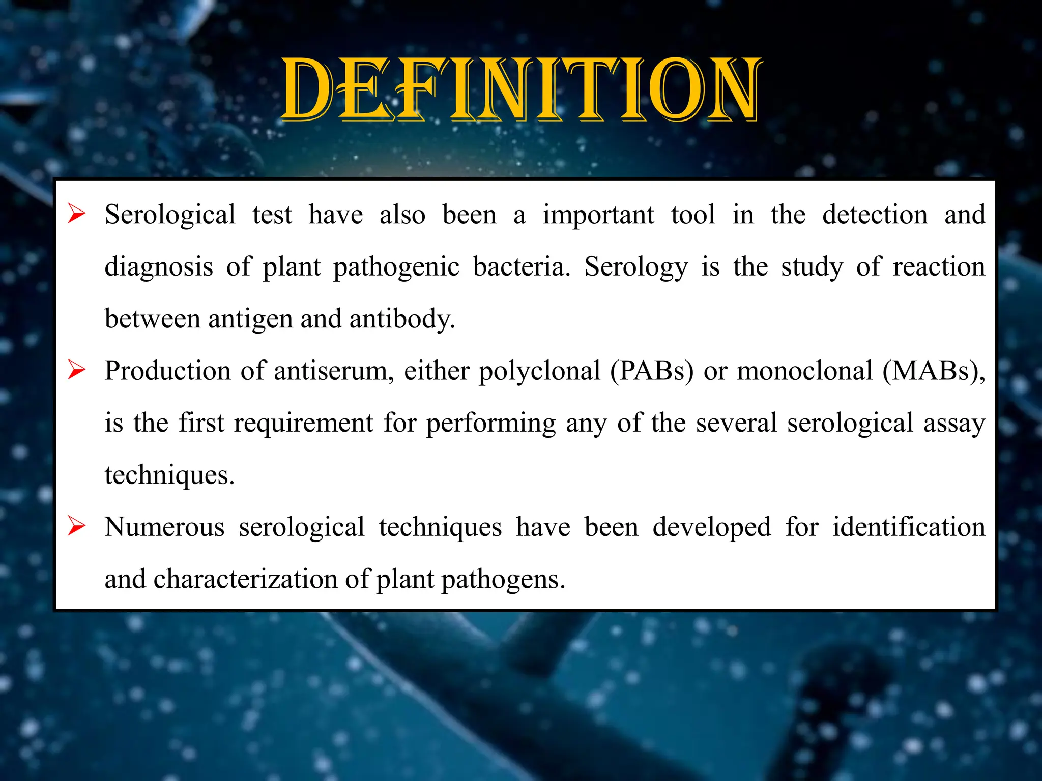 Detection Of Bacterial Plant Pathogens By Serological Methods 2 Pdf