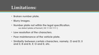 Detection of Car Registration Number PPT.pptx