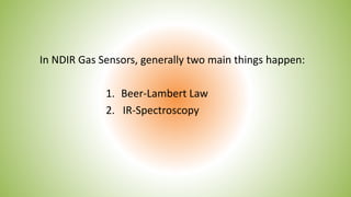 Detection of CO2 gas using NDIR gas sensor.pptx